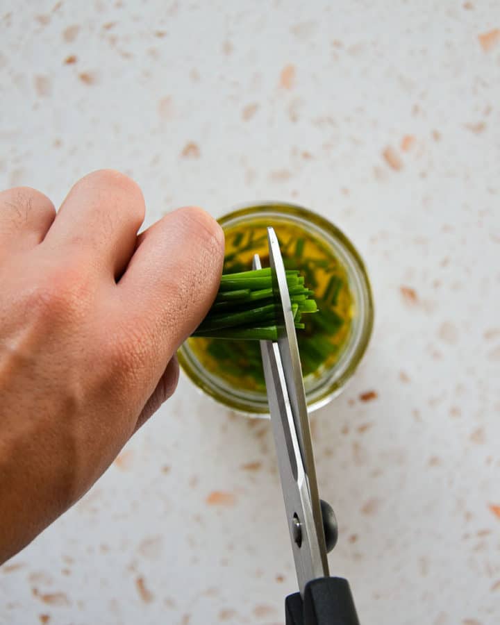 Lemon Chive Salad Dressing | Elise Tries to Cook