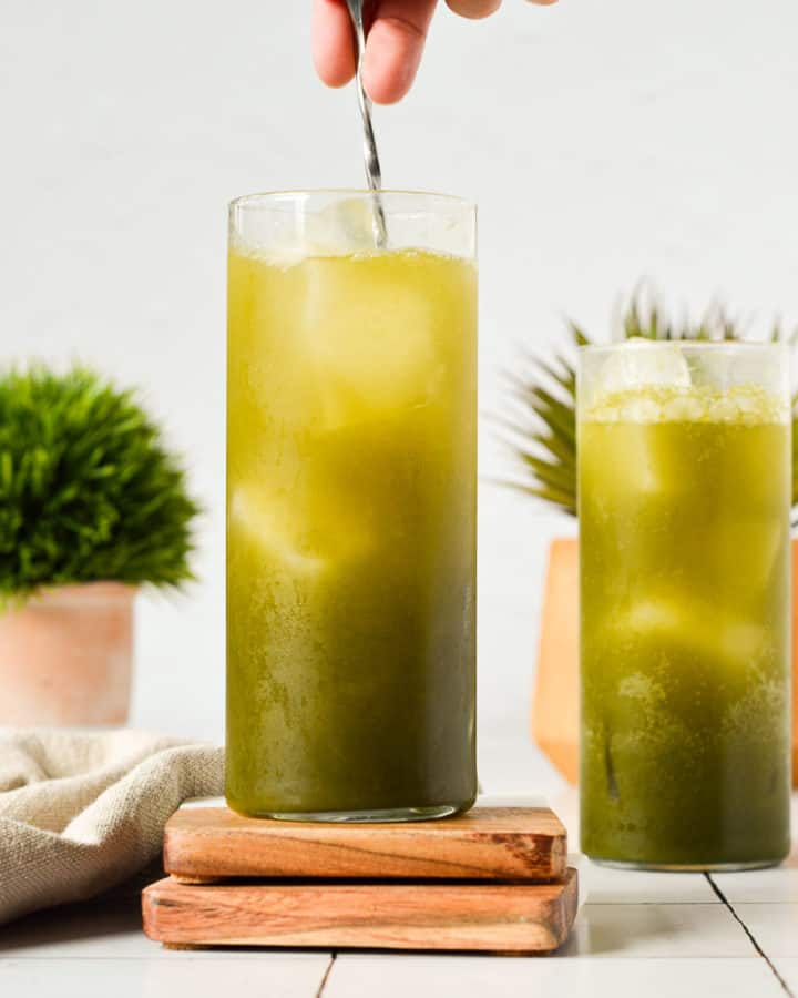 Matcha Gin Fizz | Elise Tries to Cook