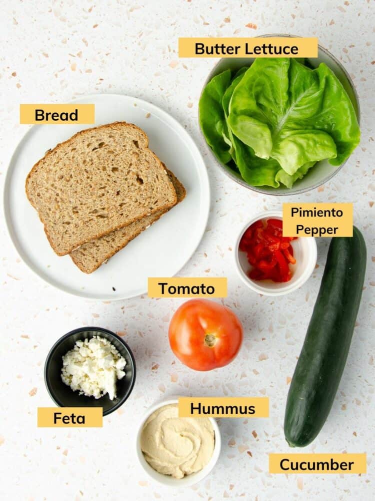 Panera Mediterranean Veggie Sandwich | Elise Tries To Cook
