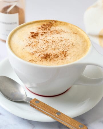 Honey Cinnamon Latte (hot and iced) - Elise Tries To Cook